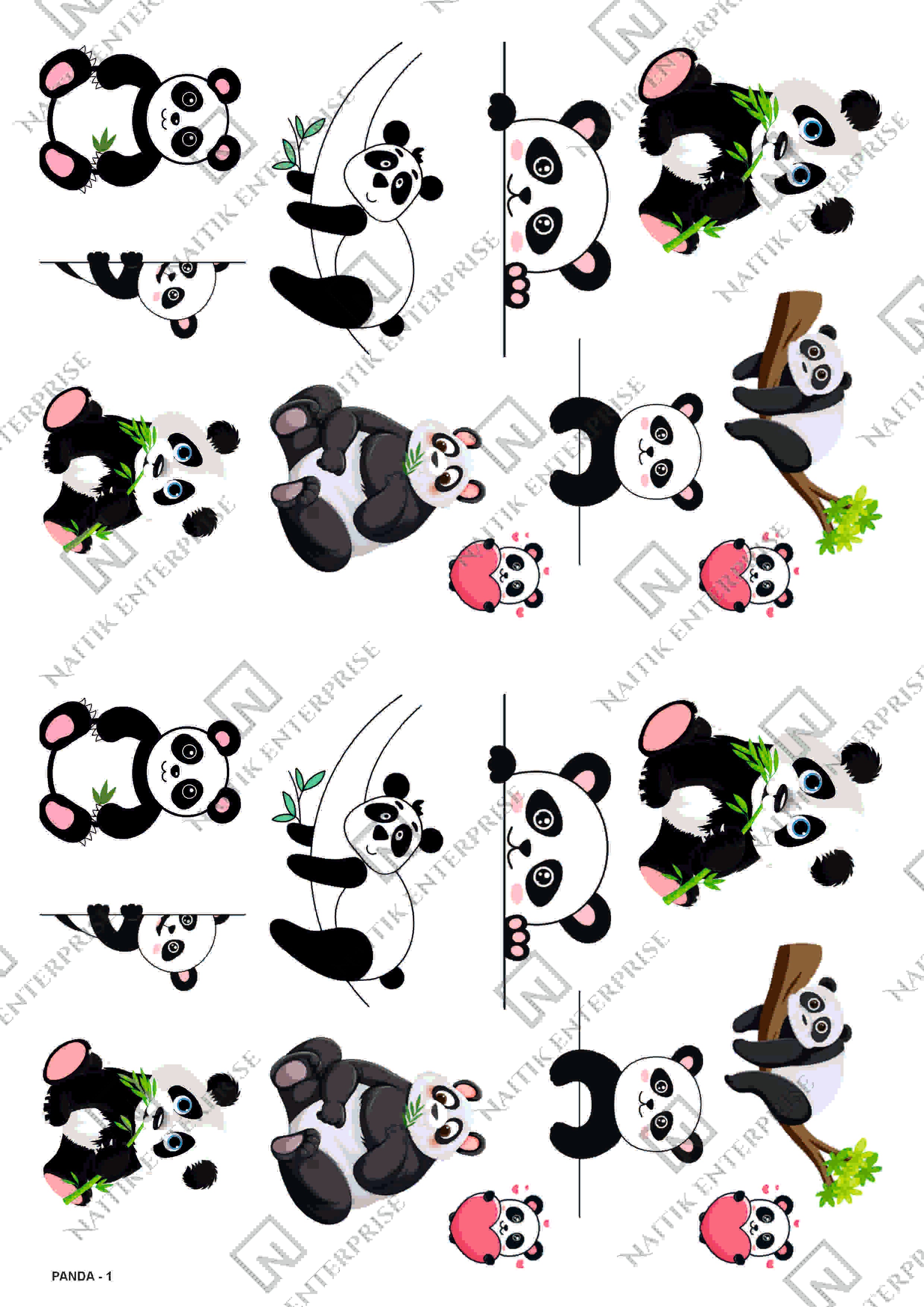 Panda - 1 – Resin Sheets by Naitik Enterprise